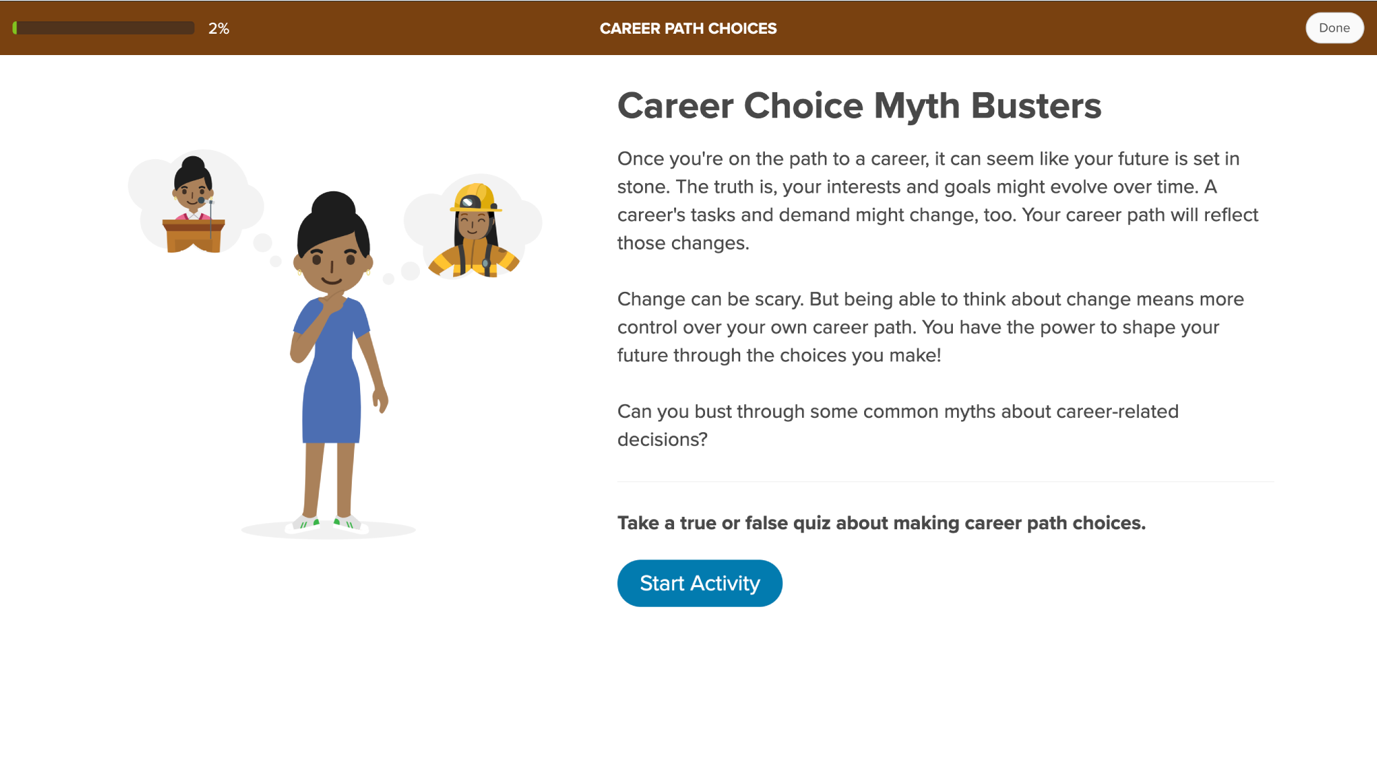 Lesson resources for Xello 6-12