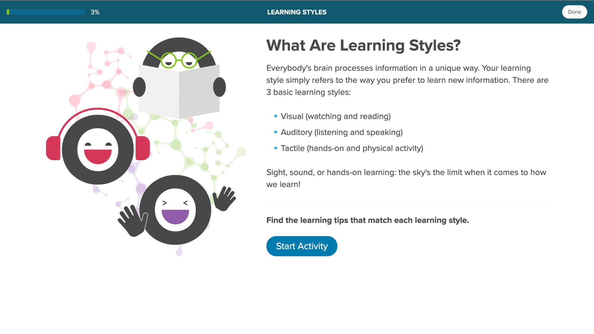 Lesson resources for Xello 6-12