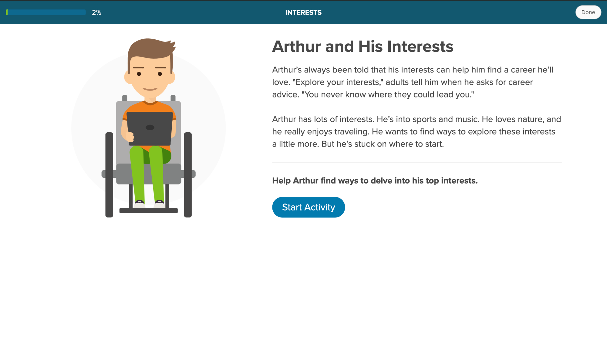 Lesson resources for Xello 6-12