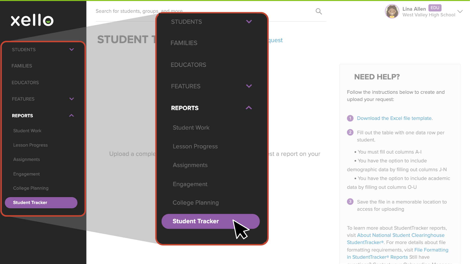 How to read your StudentTracker® report